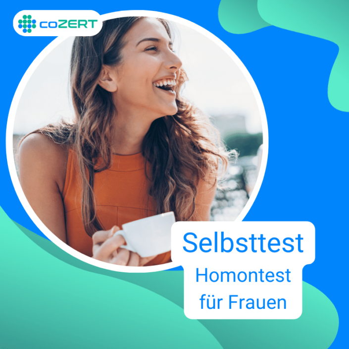 Umfassende Hormon-Selbst-Tests für Frauen - coZERT